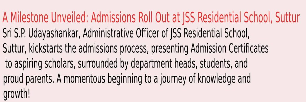 JSSschoolsuttur – Welcome to JSS school Suttur